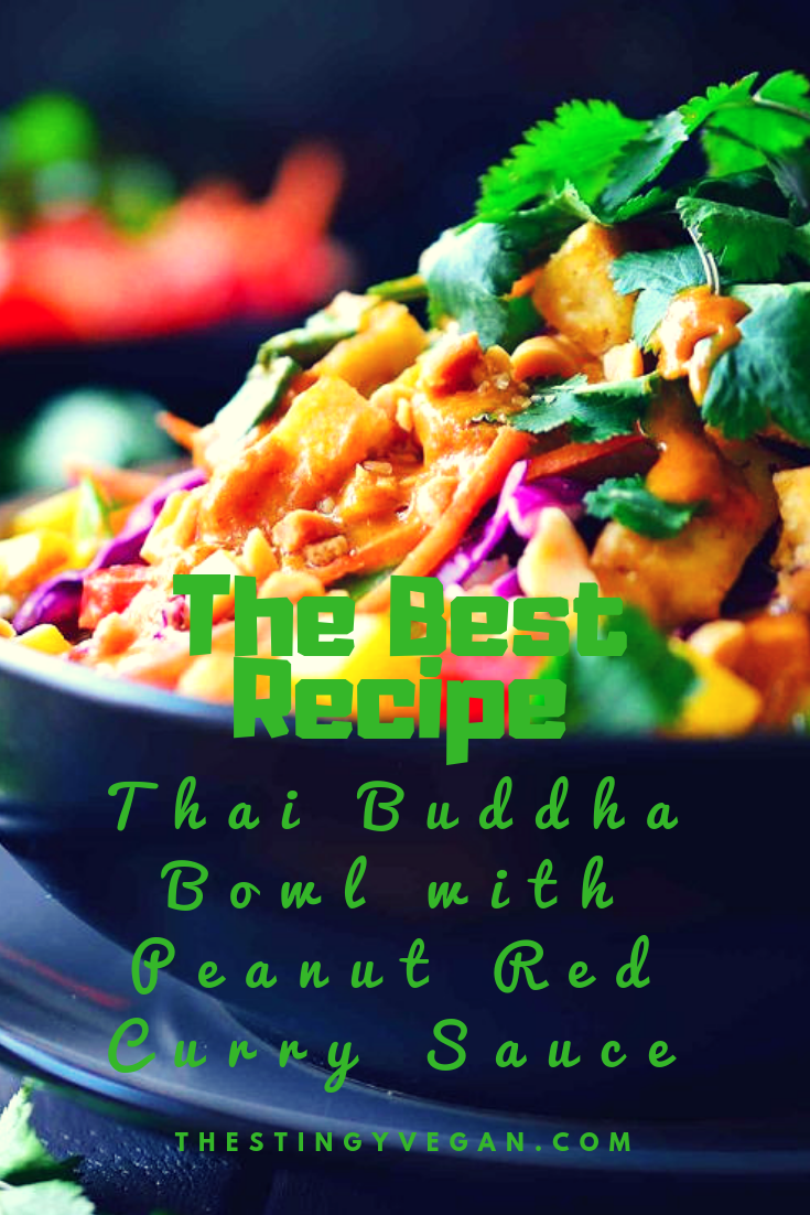 Daily favorite cuisine: The best recipe Thai Buddha Bowl with Peanut ...
