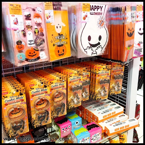 The Spooky Vegan: Halloween 2018 at Daiso Japan