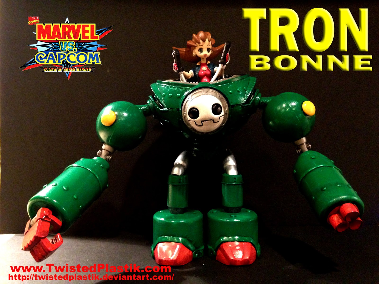 Twisted Plastik: Tron Bonne Custom Figure