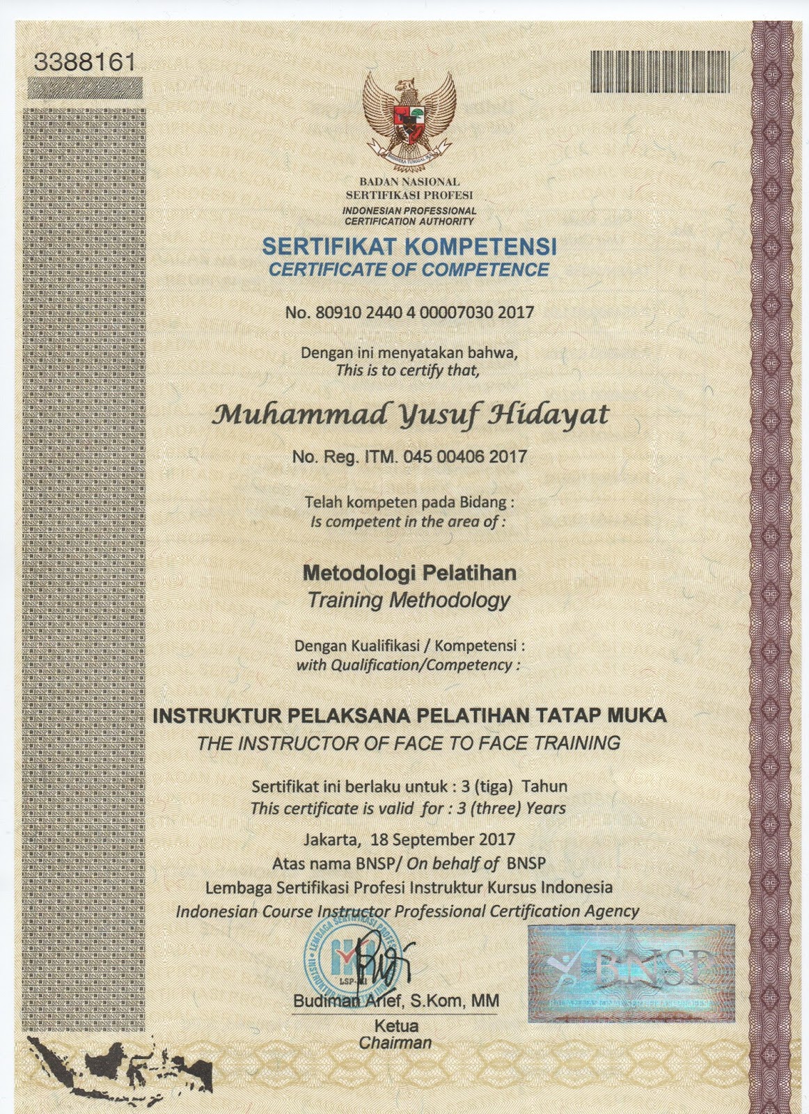 SEKOLAH MENGEMUDI AR'RAHMAN JAKARTA (RESMI): Sertifikasi Profesi