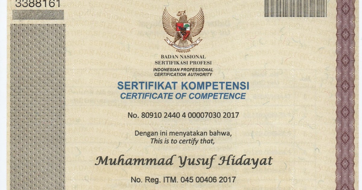 SEKOLAH MENGEMUDI AR'RAHMAN JAKARTA (RESMI): Sertifikasi Profesi