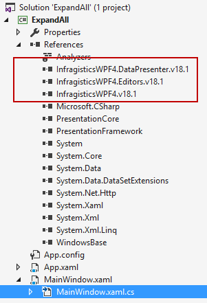WPF Thoughts: XamDataGrid expand all