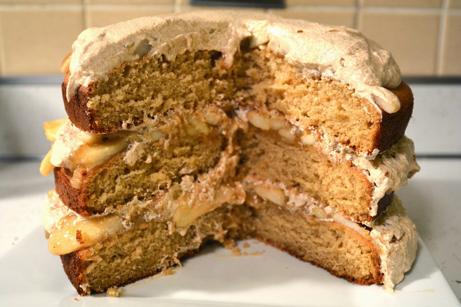 Rosie Discovers: Salted Apple Sliver Cake