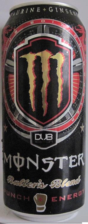 Caffeine King: Monster Dub Edition Baller's Blend Energy Drink Review