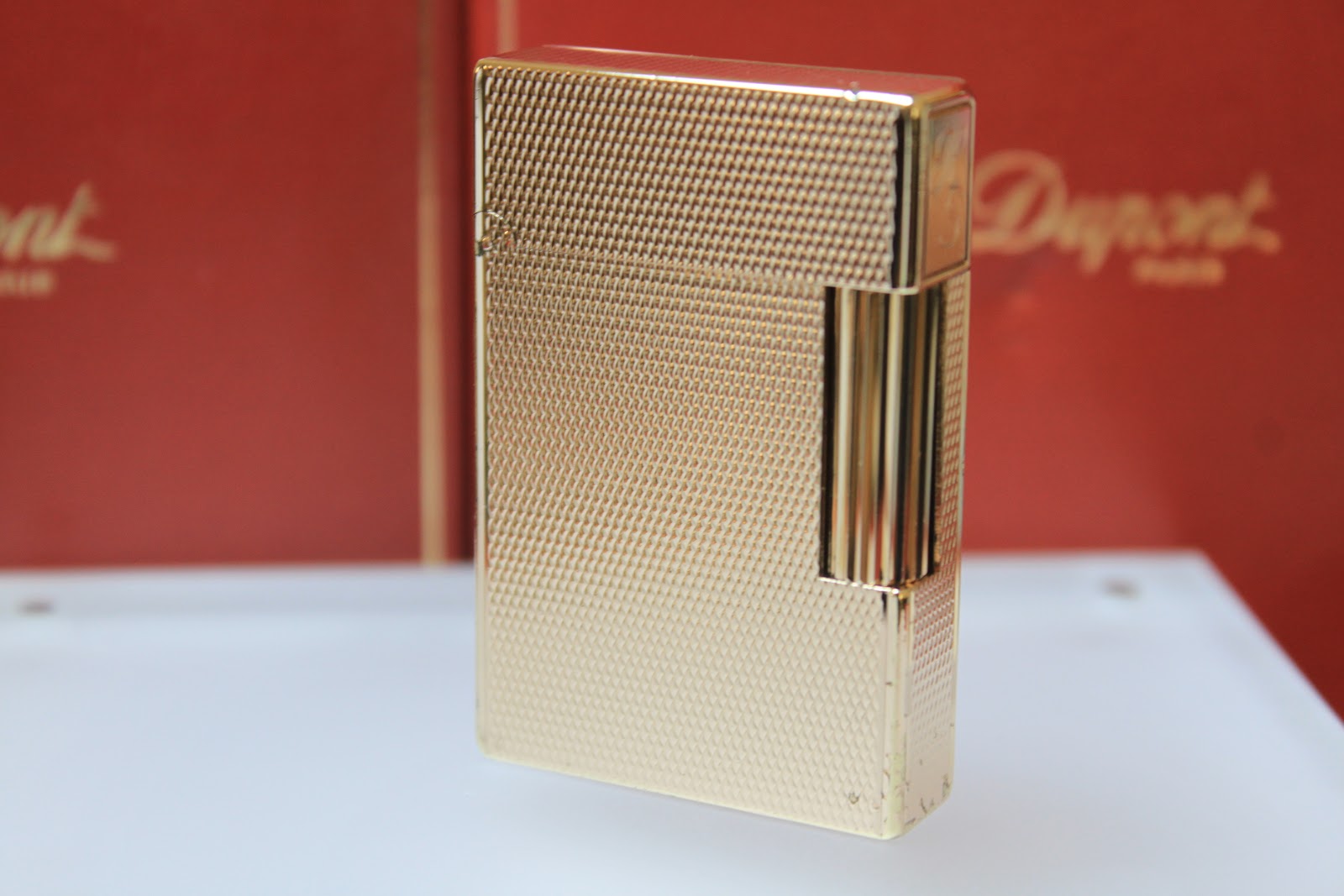 ziq S.T. DUPONT collections: ORIGINAL S.T. DUPONT GATSBY GOLD SMALL ...