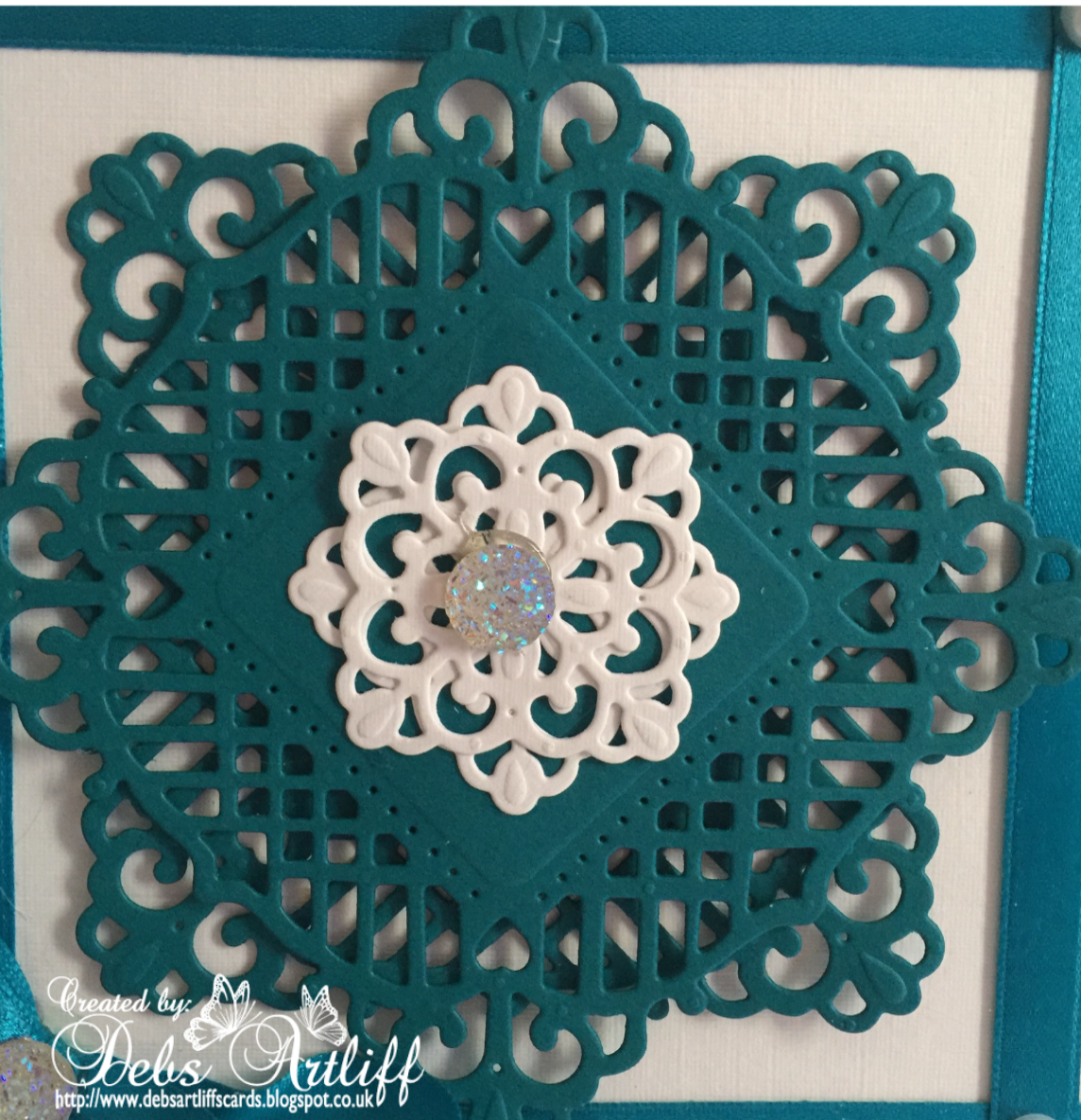 Debs Cards: Lattice Frame