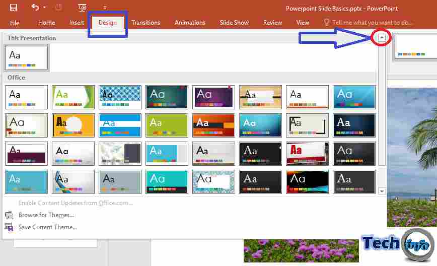 PowerPoint Basic of Slide setup | HrTech-TutorialsPoint
