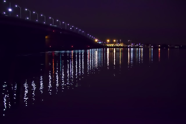 See What I See: 黎明前的 跨湾大桥 Cross bay bridge（Rockwaybeach）