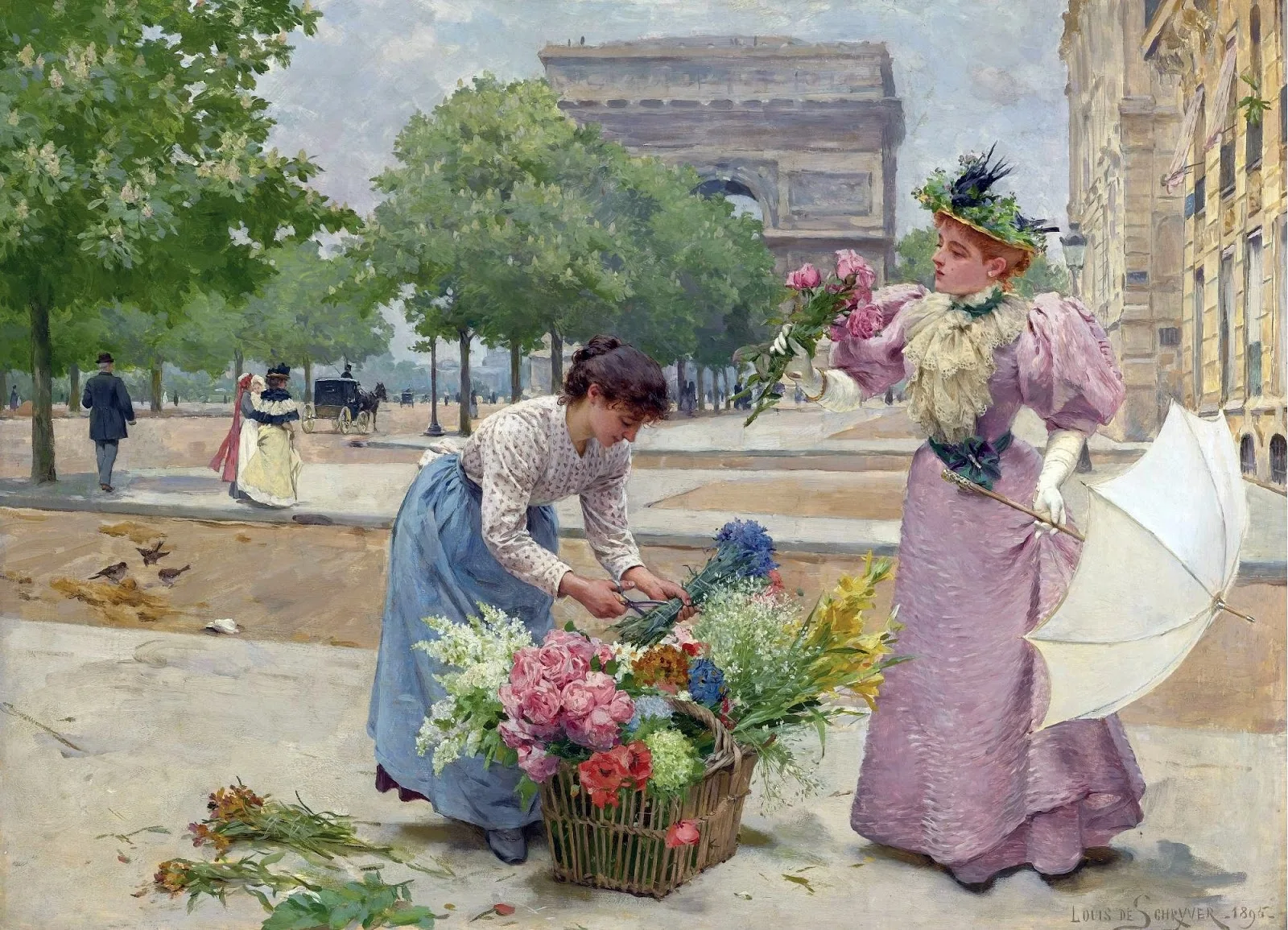 Louis Marie De Schryver | Romantic painter | Tutt'Art@ | Pittura ...