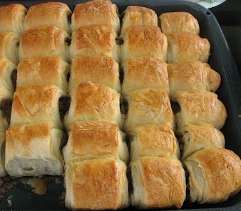 Mantija, Kosove pie filled with yogurt and garlic