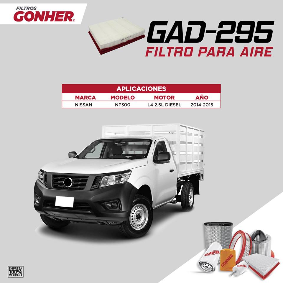 Nuevos Desarrollos de Filtros Gonher