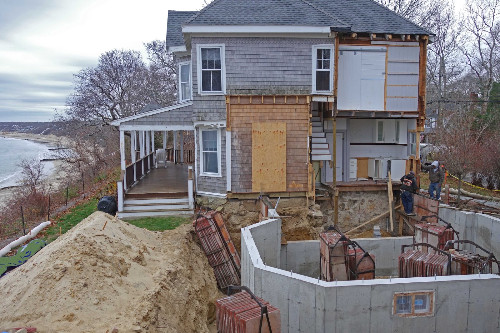 Joe's Retirement Blog: Neighborhood Home Renovation Project, Manomet ...
