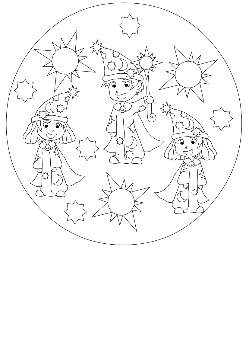Mi Mundo Infantil: MANDALAS PARA CARNAVAL