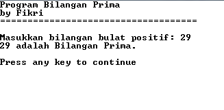 Tutorial Program Menampilkan Bilangan Prima pada Bahasa Pemograman C++ ...