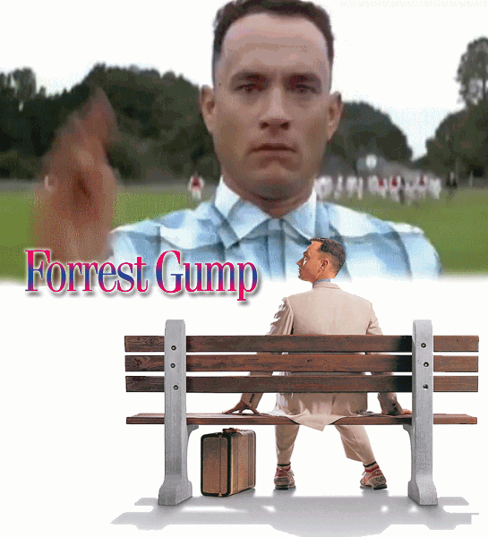 100 סרטים : 100 . פורסט גאמפ 1994