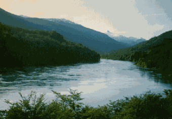 Volcanes, Rios,Ciudades y Pueblos de Chile: Rios Zona Sur