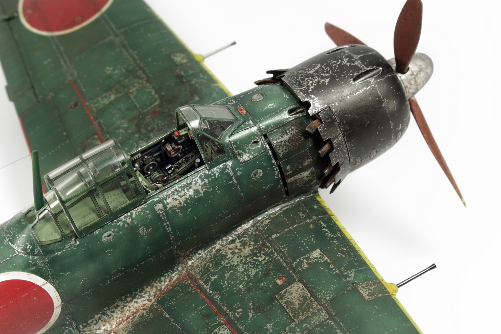 Diego Quijano Scaleworks: The "Zero fighter" work: Tamiya 1/48