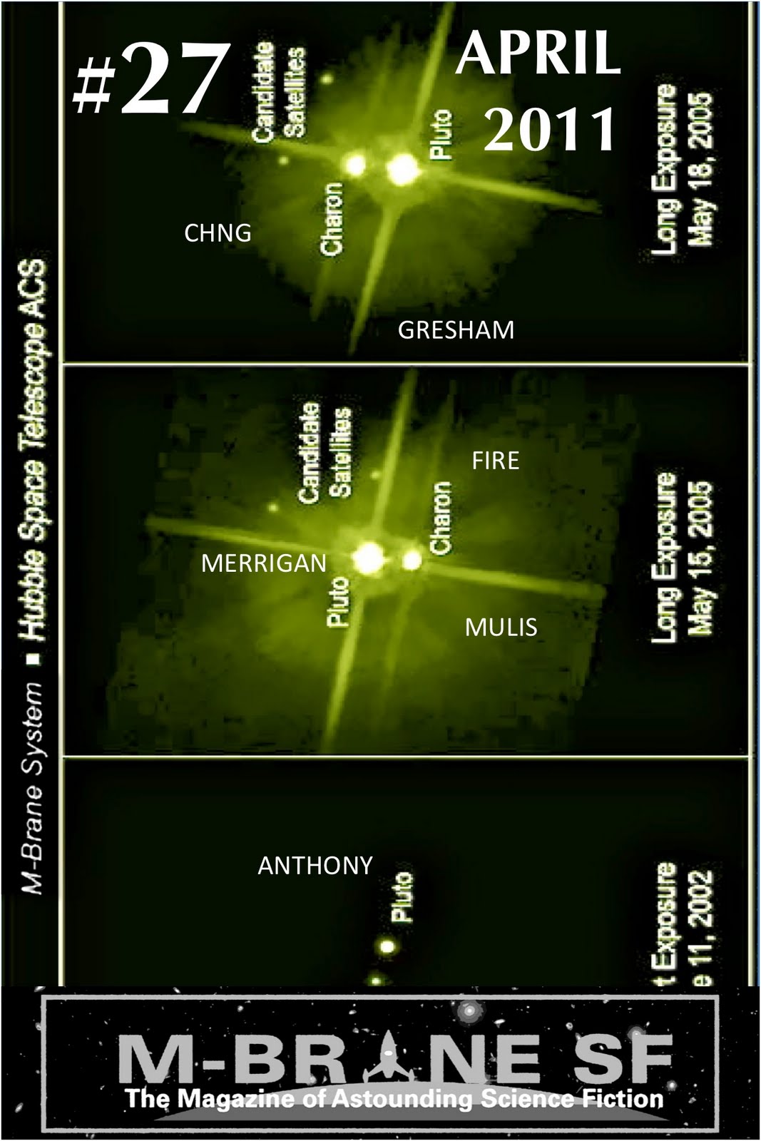 Announcing M-BRANE #27 authors and stories ~ M-BRANE SF