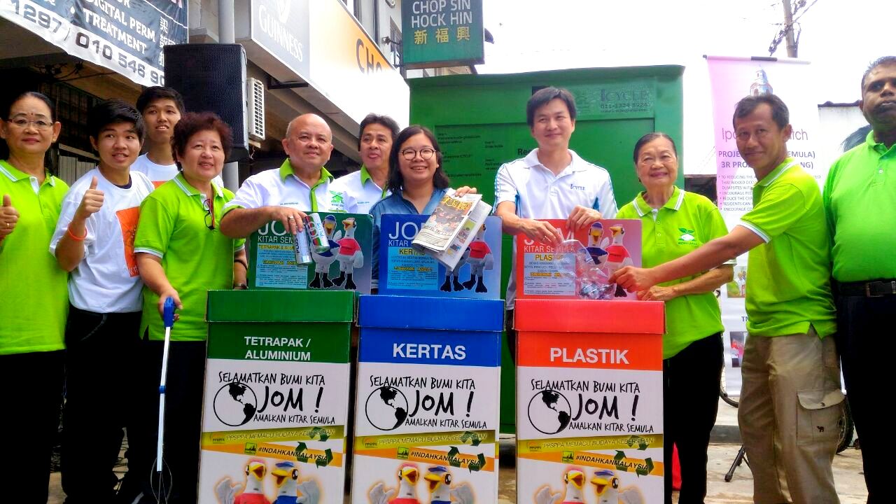 KINTA CHRONICLES: KOHIJAU-ICycle Recycle System launched at Kuala ...