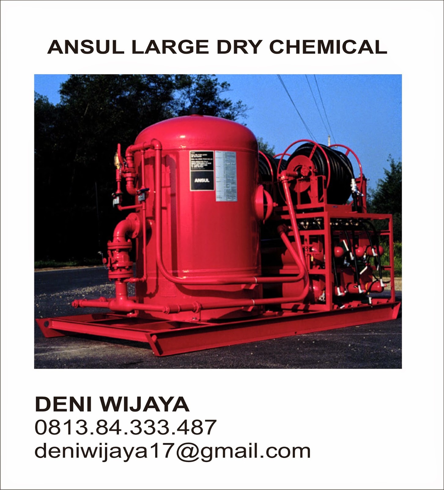 ansul: ANSUL LARGE DRY CHEMICAL