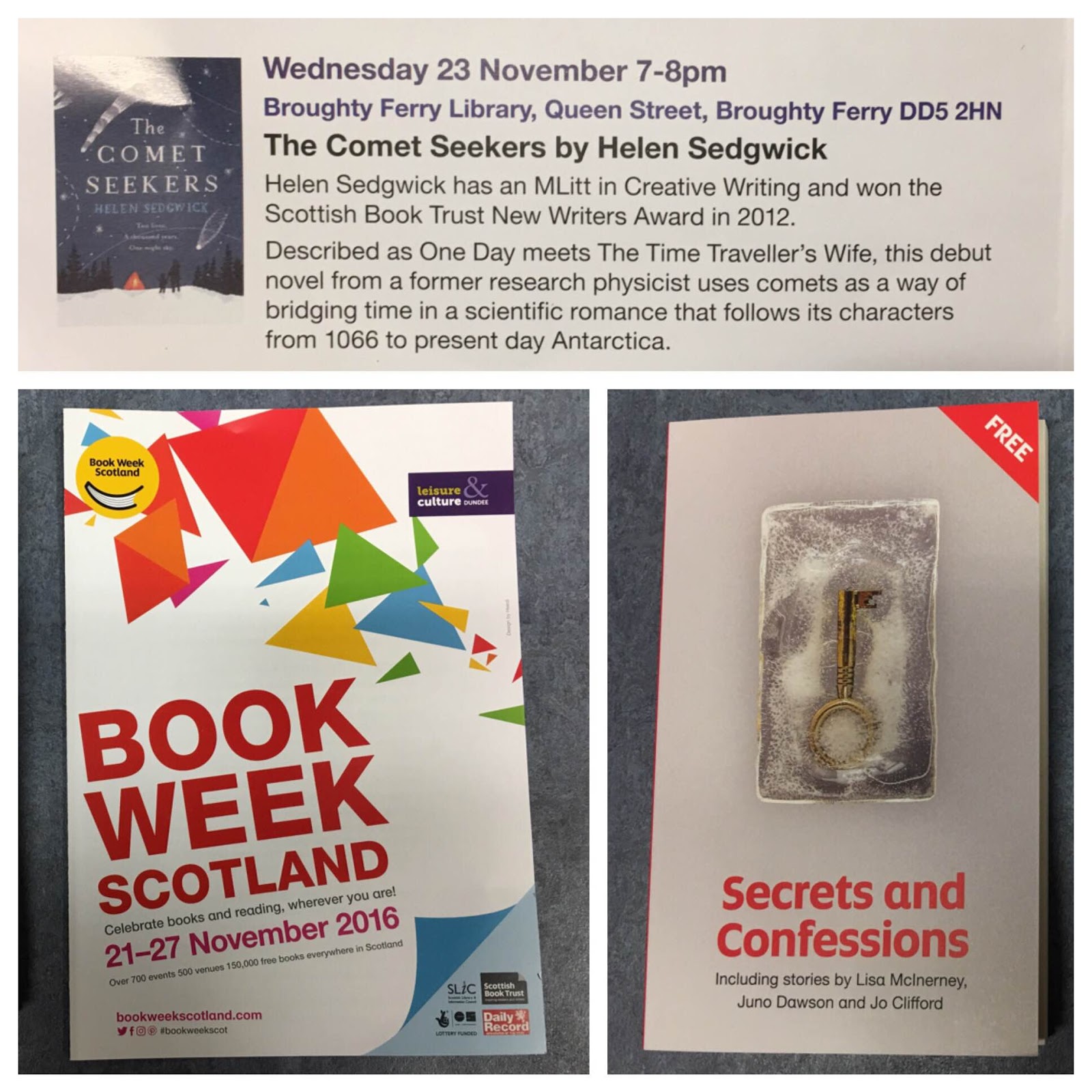 Laurie Bidwell: Book Week Scotland Free Event at Broughty Ferry Library ...