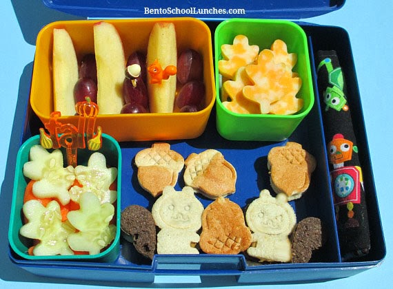 Bento School Lunches : 10 Fall School Lunchbox Ideas