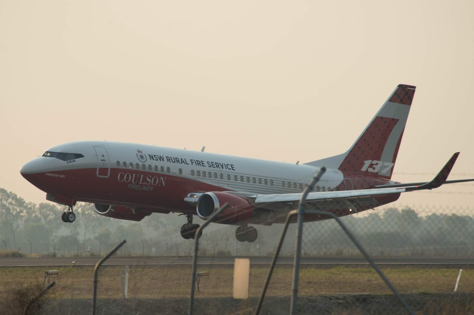 Central Queensland Plane Spotting: Coulson Aviation (USA) Boeing B737 ...