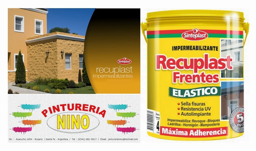 Pinturería NINO: RECUPLAST FRENTES