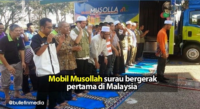 Mobil Musollah nama surau bergerak pertama di Malaysia