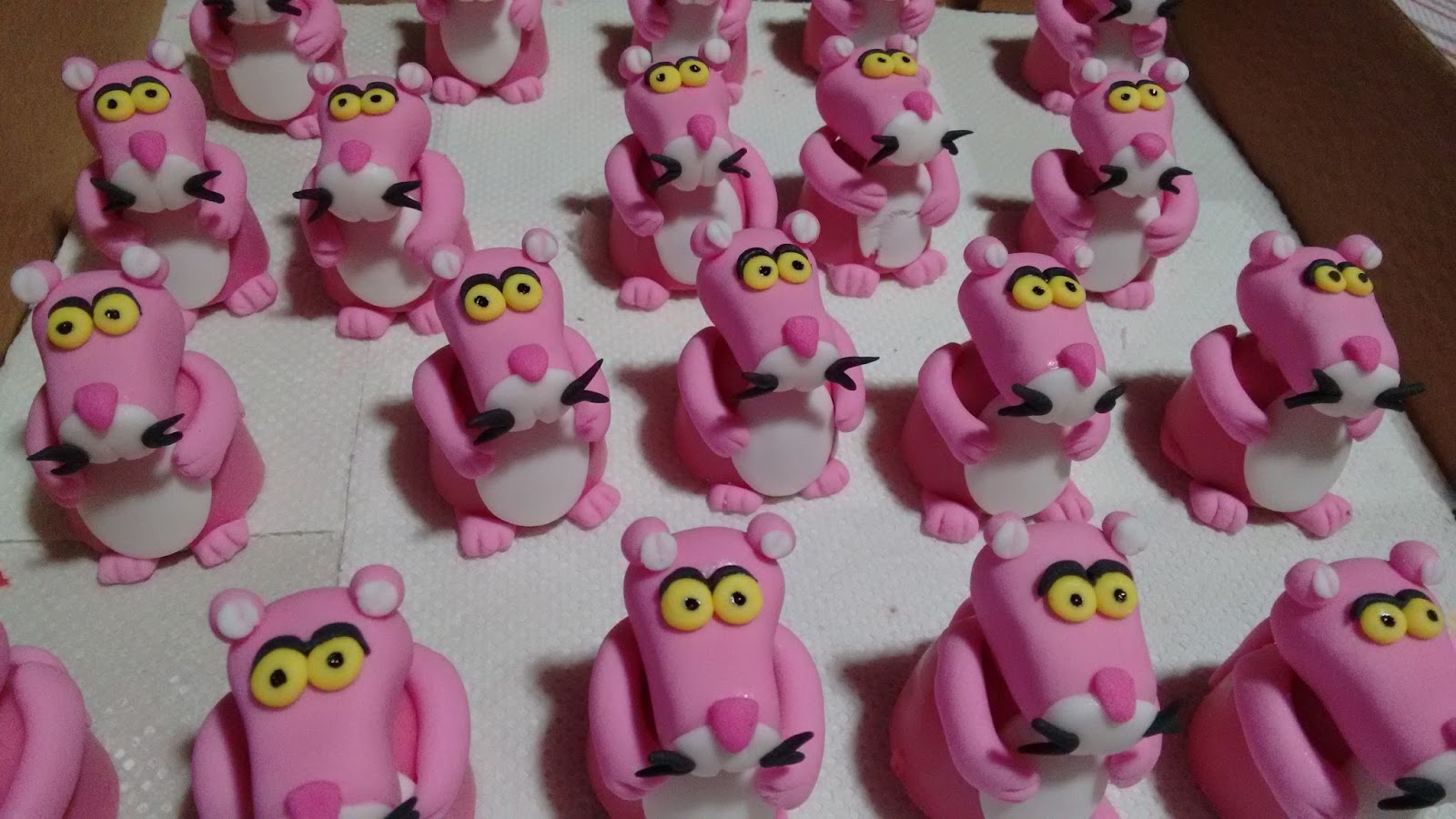 Amor Perfeito Doces e Lembracinhas: Doces para festa Pantera cor Rosa