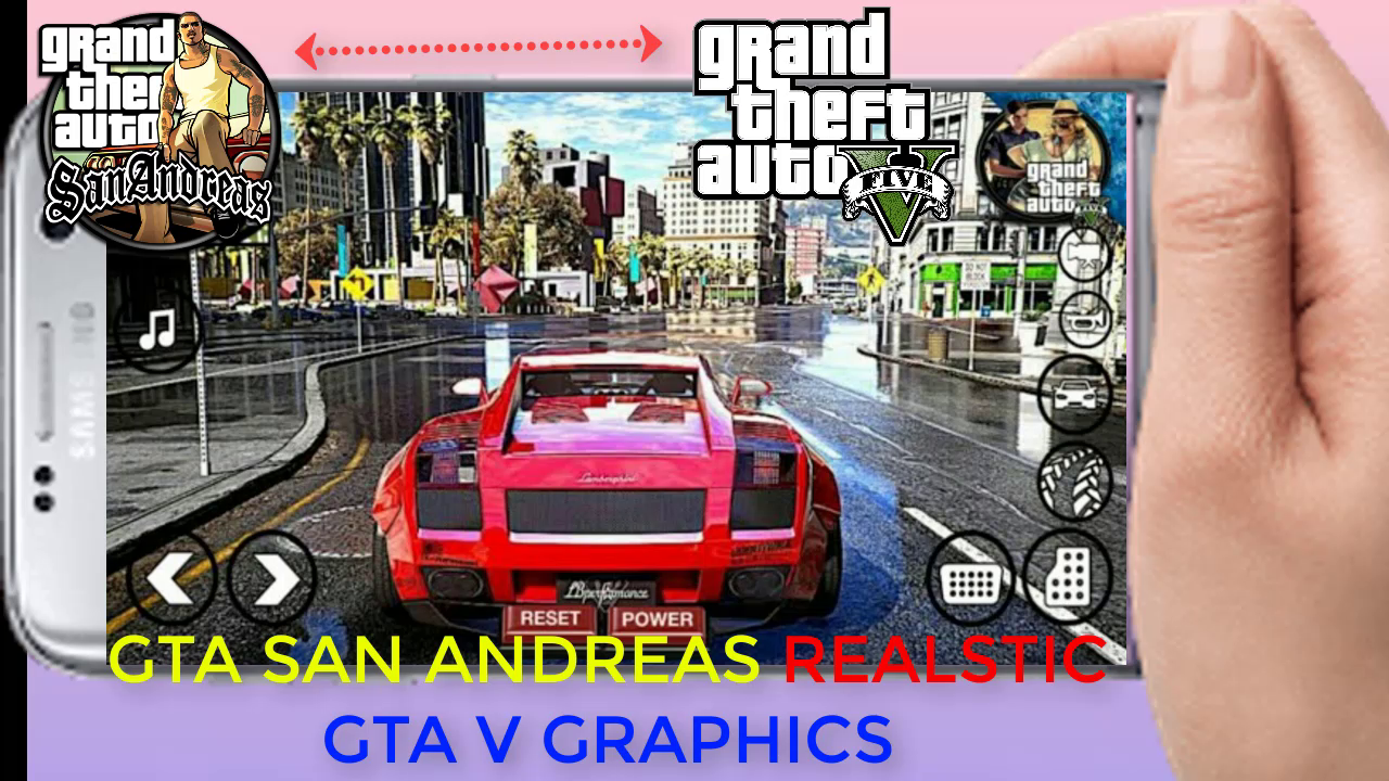 gta v realistic graphics for gta san andreas in android || Technical ...