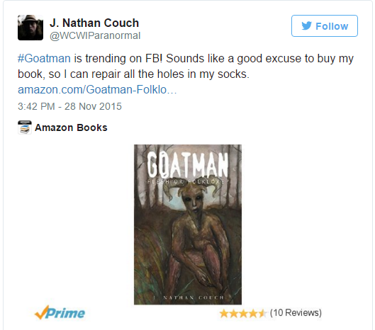 The Null Hypothesis.: Pardon me for being gruff: Dismissing the Goat Man