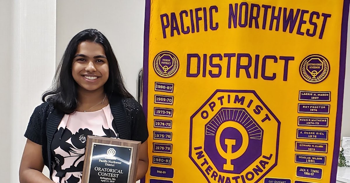 PNW District Optimist Clubs: The 2019 PNW Optimist Oratorical Contest ...