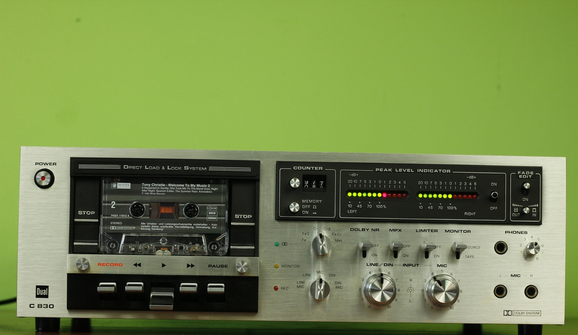 Dual C830 - Stereo Cassette Deck | AudioBaza