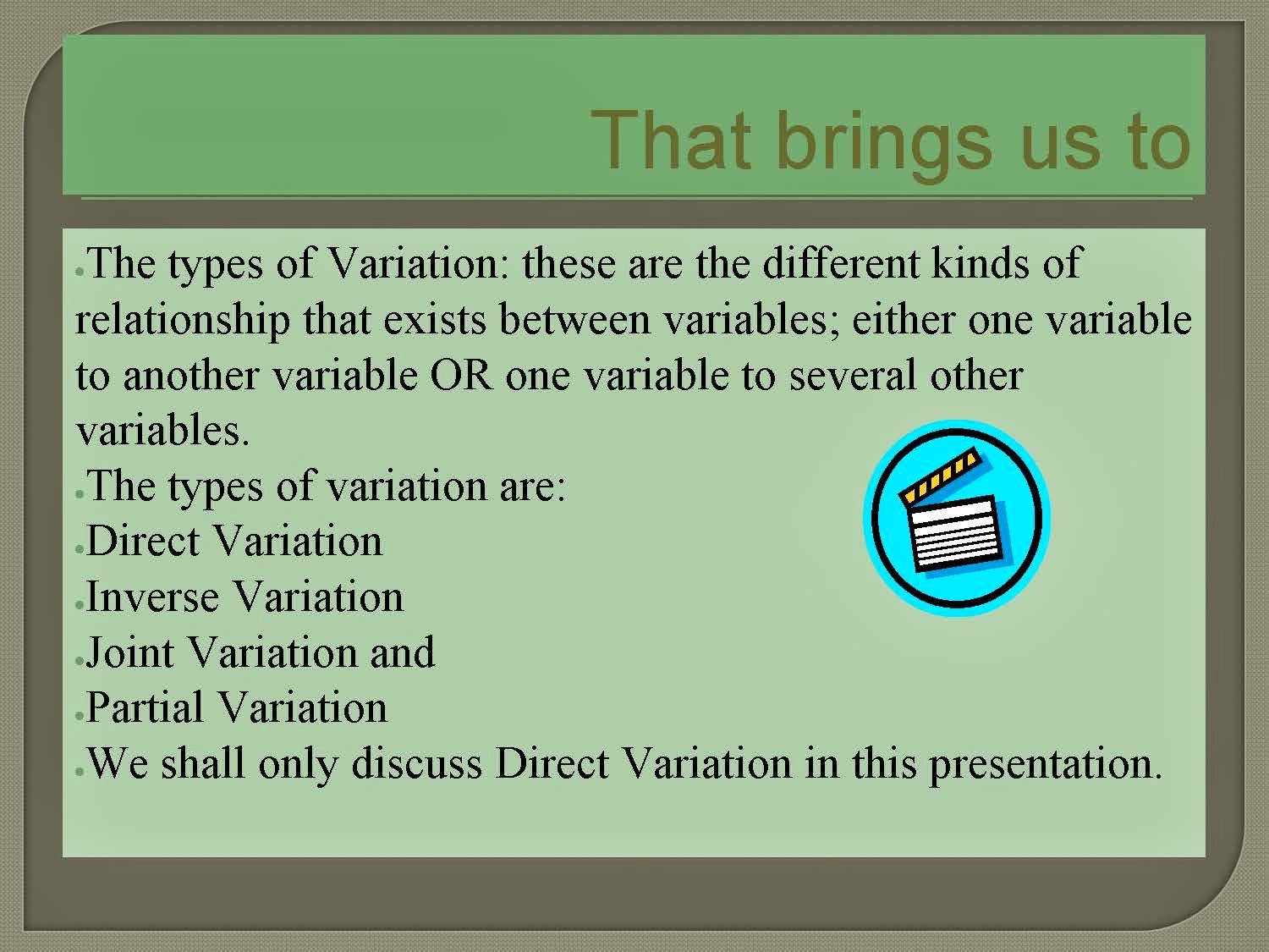 Algebra Made Simple!!!: Direct Variation