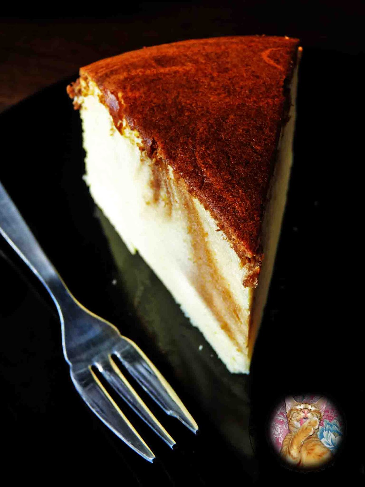 syapex kitchen: Slice Cheese Cake