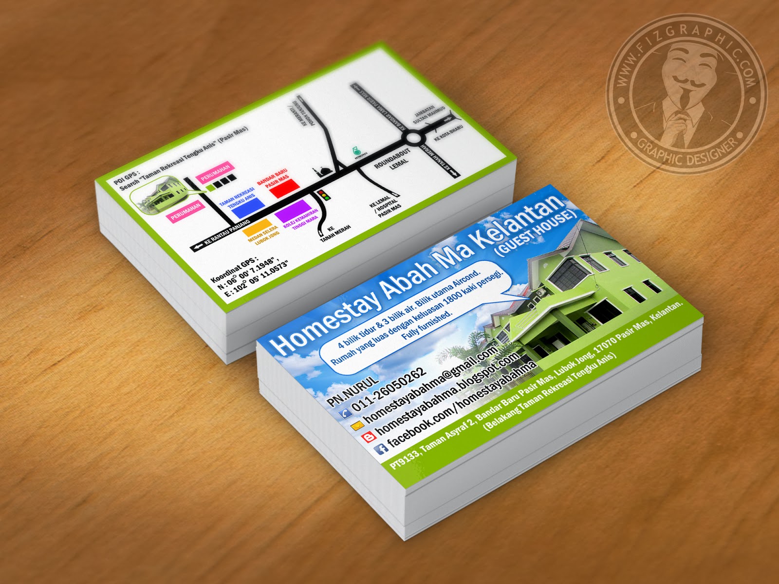Fizgraphic: Design & Printing Business Card #31