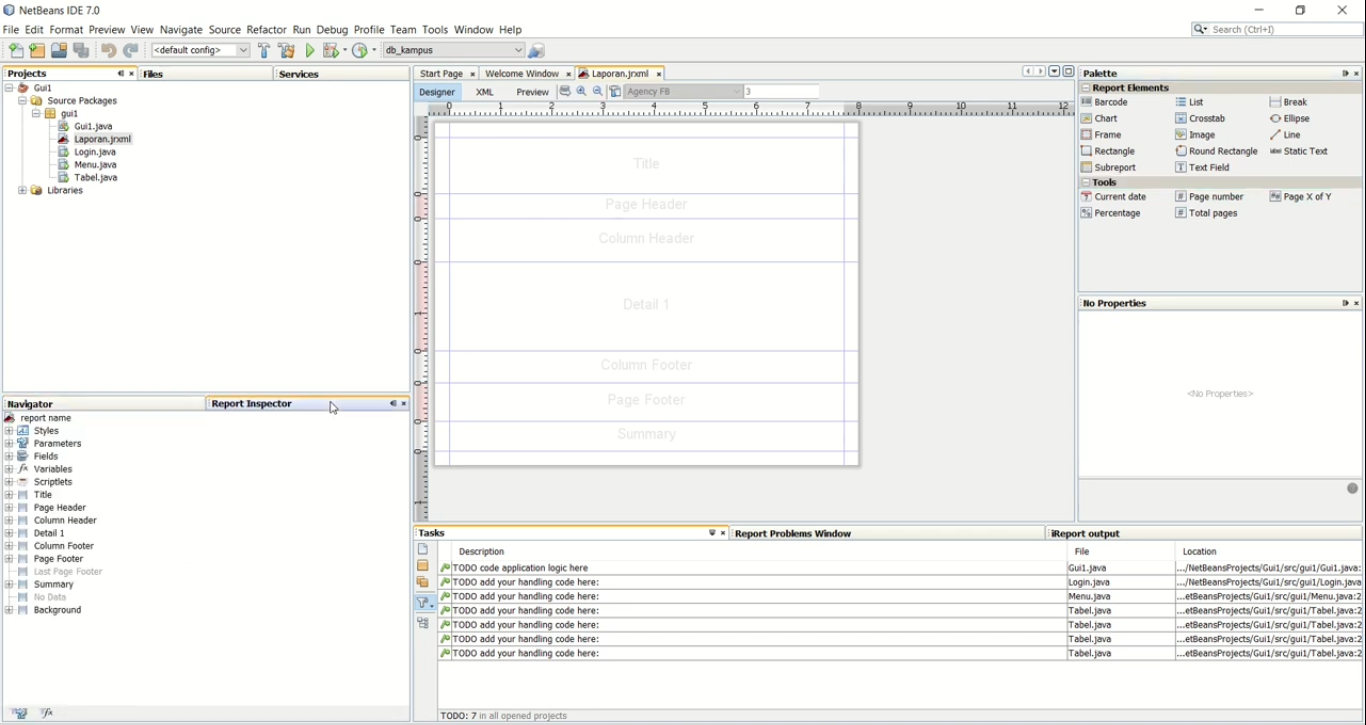 Materi 10 Cara Menggunakan iReport Pada Java
