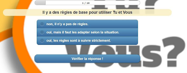 Le blog de FLE de madame Lourido: Quand utiliser TU ou VOUS
