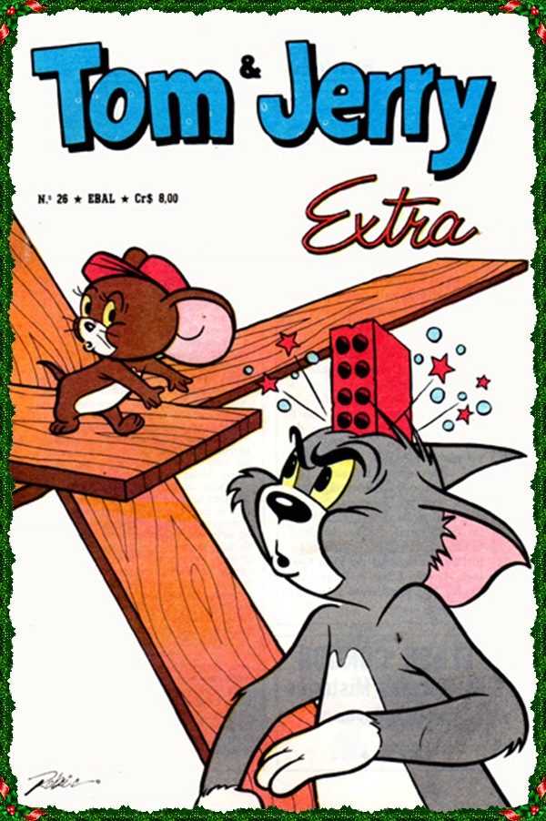 CAPAS DE GIBI COVERS COMICS-TOM E JERRY-02-EBAL