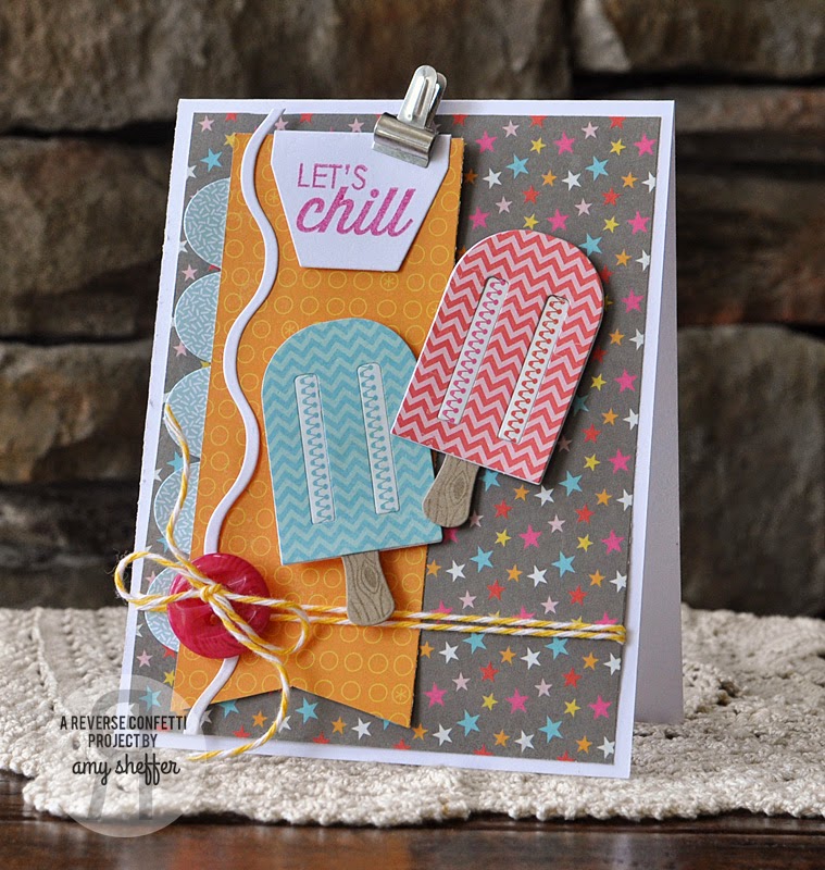 Pickled Paper Designs: Countdown to Confetti: Here We Go and Let's Chill