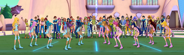 Nuevas imágenes del Winx Club Bailarinas y Volley!!