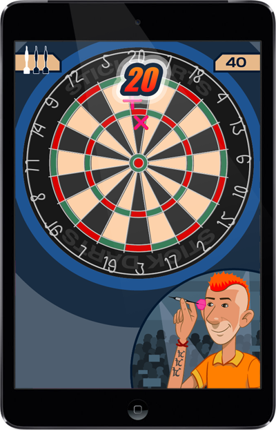 Prawnsoda: Stick Darts (Concept Art)