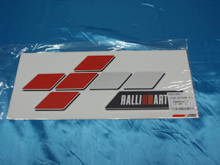 Ming_FD3S Garage: Ralliart Original Side Decals Sticker