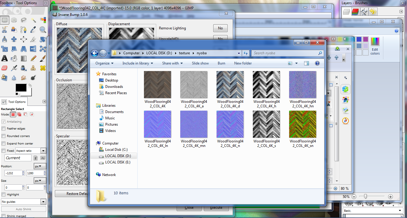 Cara Membuat Texture Normal Map Dengan Menggunakan Gimp - bagus3d