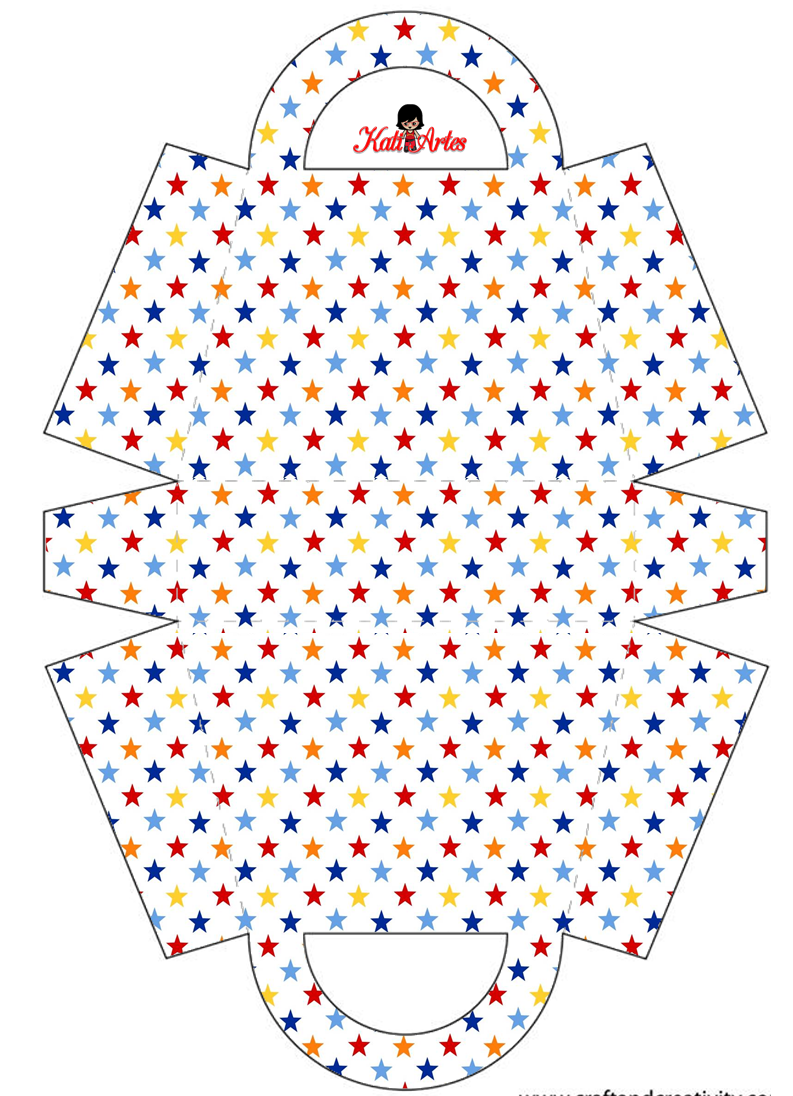Stars: Free Printable Paper Purses. - Oh My Fiesta! in english