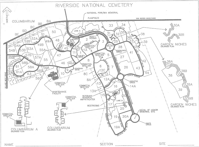 Lawrence Dewey Vallem - burial