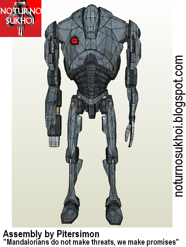 Noturno Sukhoi: B2 Super Battle Droids_ versão Republic Commandos ...