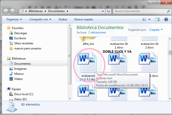 Computaciòn Augusto Arias: Formas de Abrir un Documento