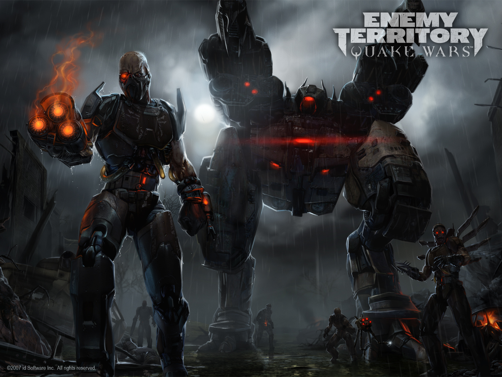Papeisdeparedewallpapers: Jogo quake enemy territory
